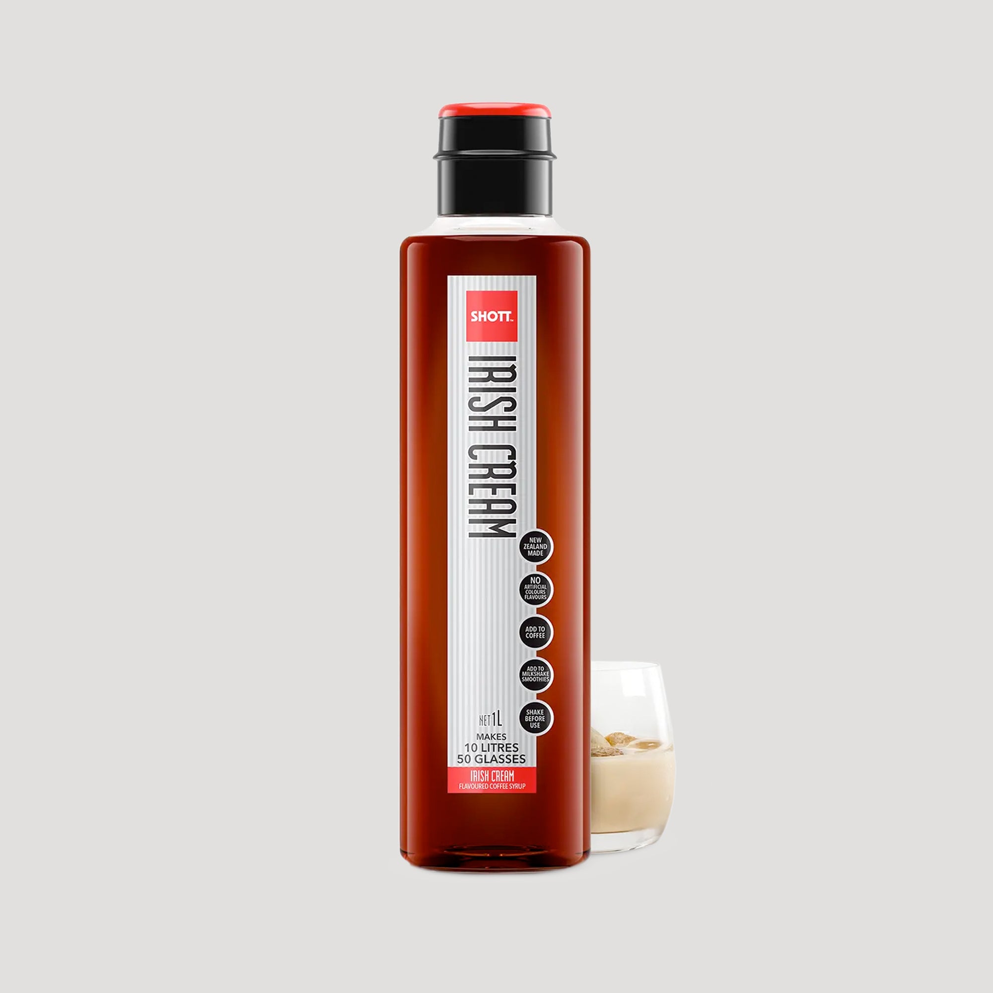 Shott Coffee Syrups – Irish Cream – Naked Barista